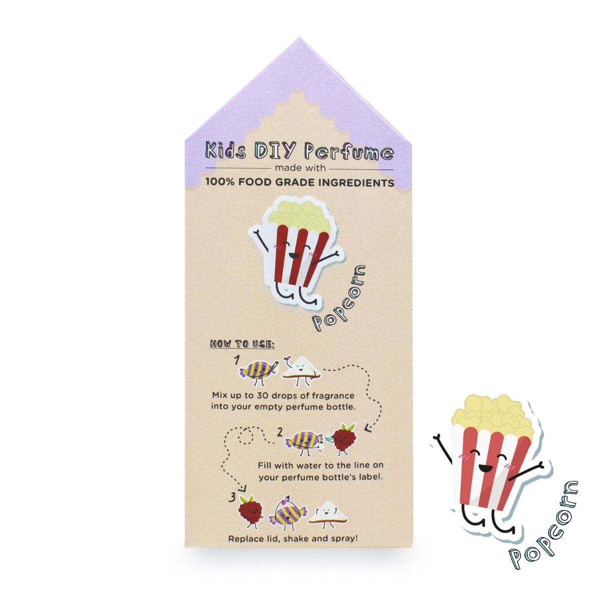CONFETTI BLUE - KIDS DIY PERFUME POPCORN