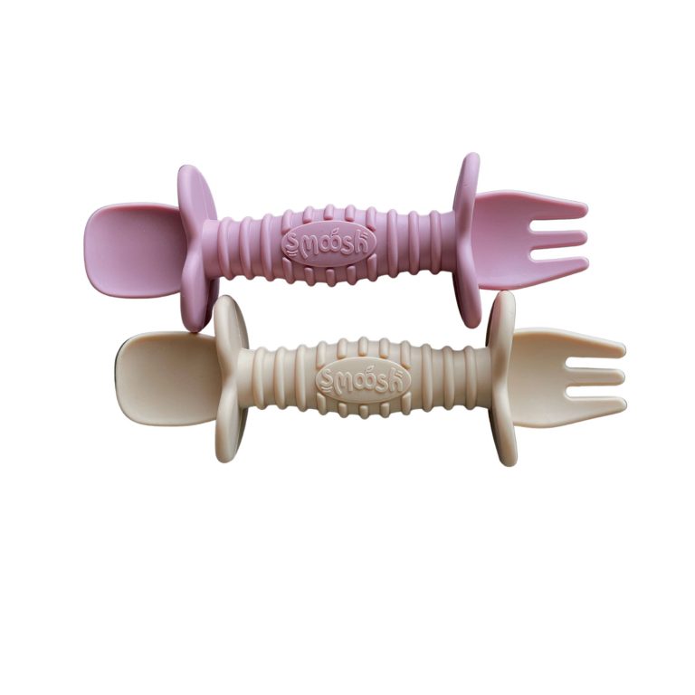 SPORKIE - PINK & LATTE